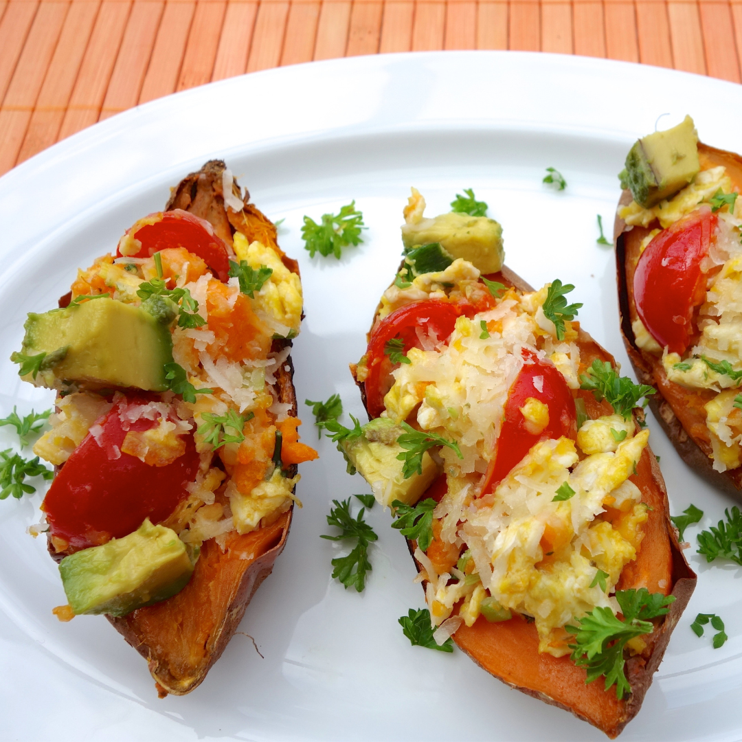 Loaded Baked Sweet Potato – Brittany Jones Nutrition Group