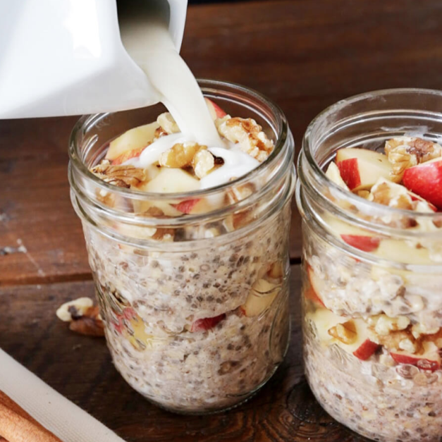 Apple Cinnamon Overnight Oats – Brittany Jones Nutrition Group