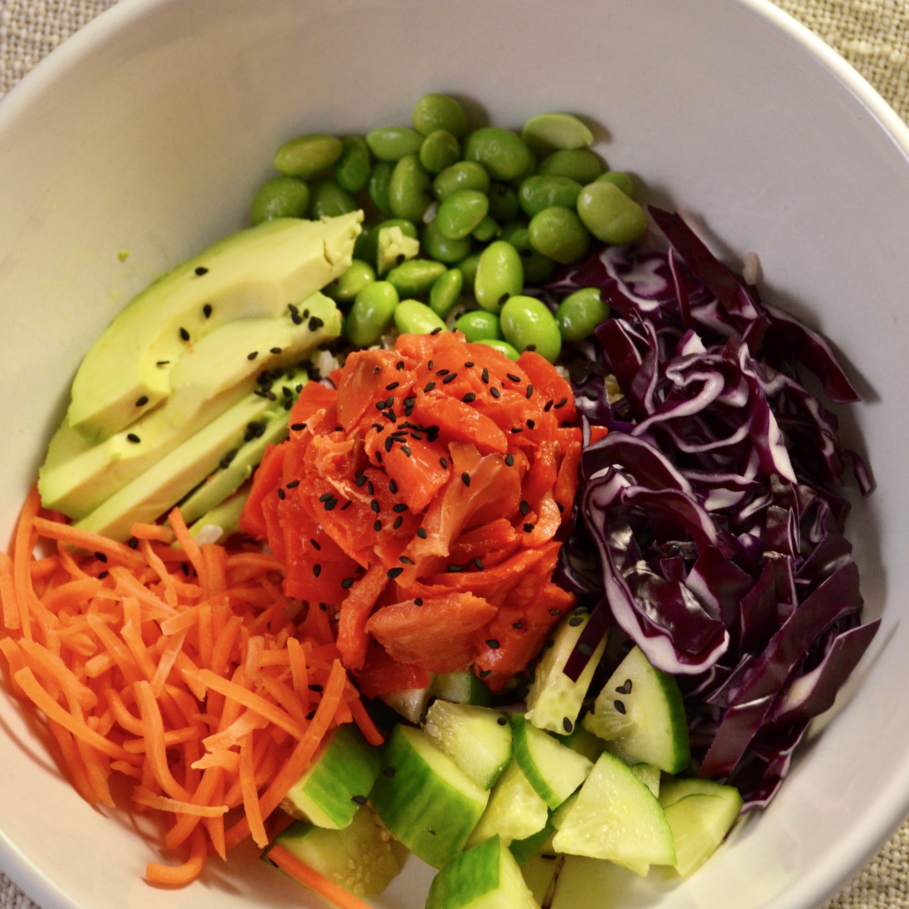 Smoked Salmon Poke Bowl – Brittany Jones Nutrition Group